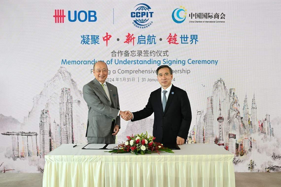 UOB, China trade body renew partnership to boost Sino-Asean investment ...