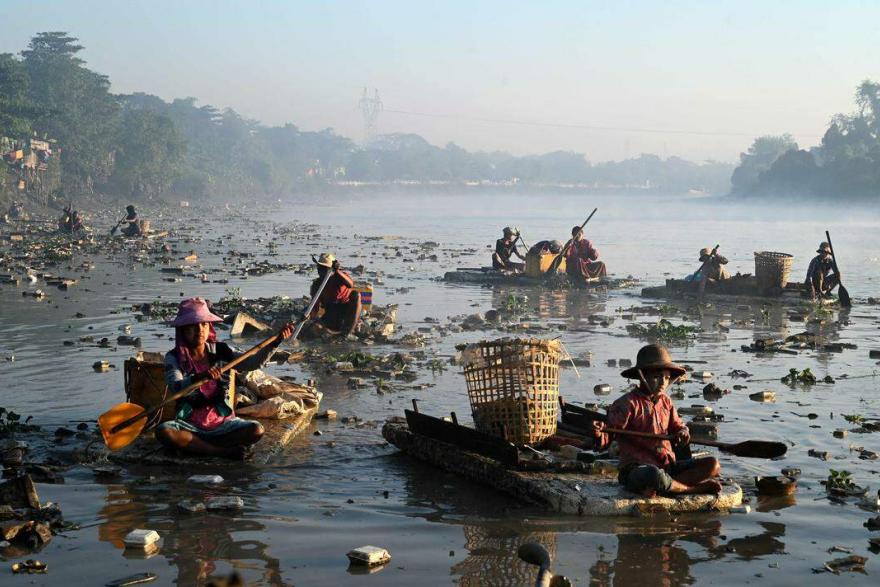 On the water with Myanmar’s ‘river cleaners’ , Lifestyle - THE BUSINESS ...
