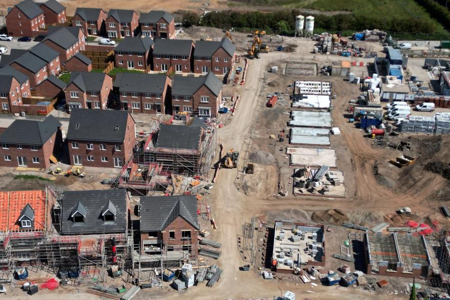House-building slump brings biggest UK construction fall since 2020 ...
