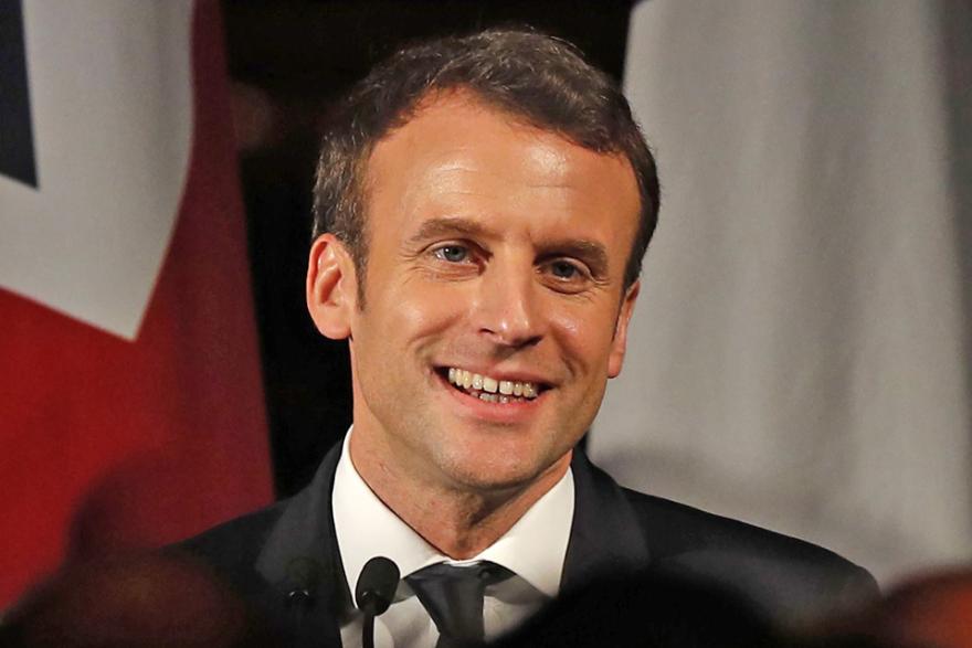 Forget Davos for a moment, Emmanuel Macron is making dinner, Banking ...