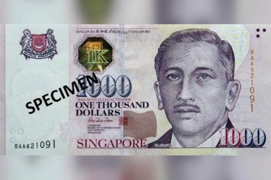 Singapore will stop issuing S$1,000 notes next year to curb money ...