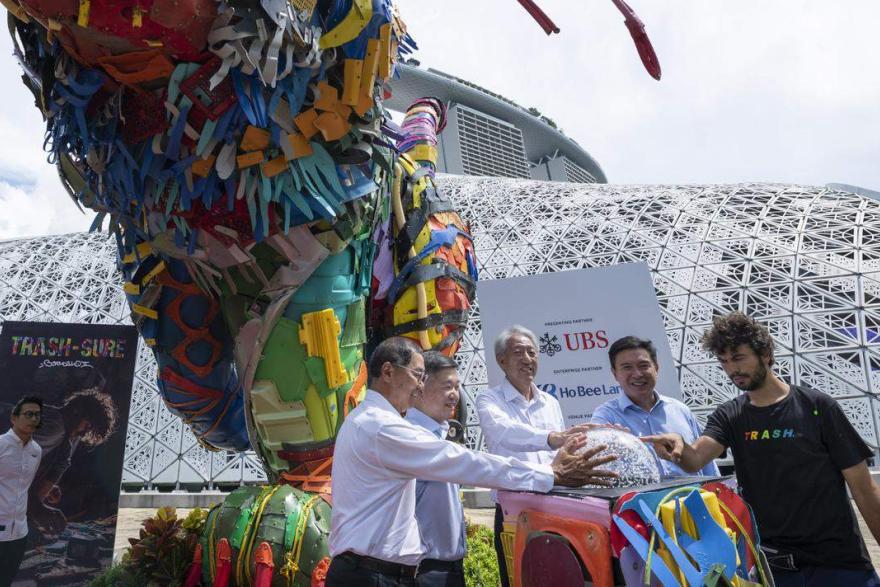 UBS, Ho Bee Land launch campaign using art to spread sustainability message, Lifestyle - THE ...